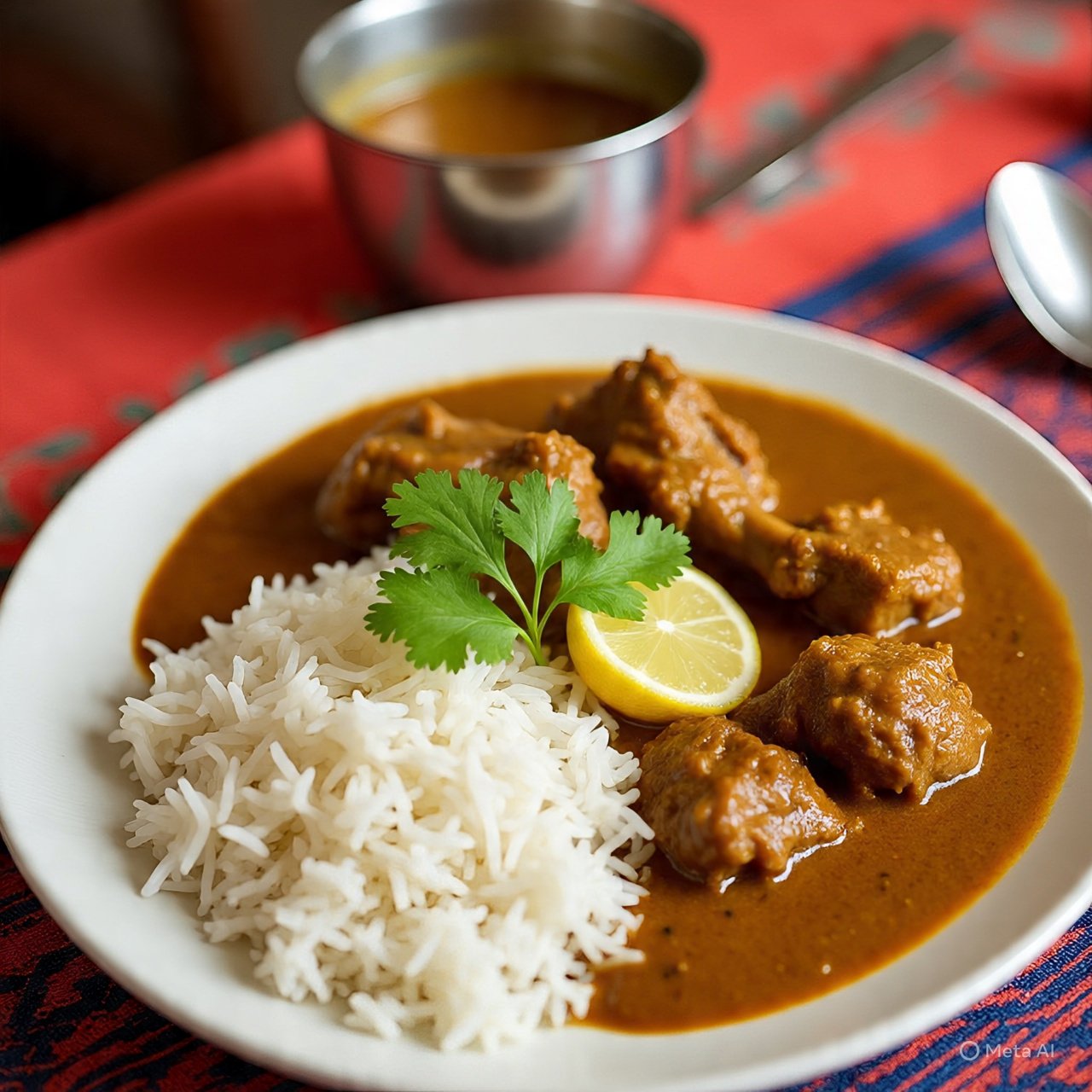 Mutton Curry (4 PC) – पास के घर का गरम खाना